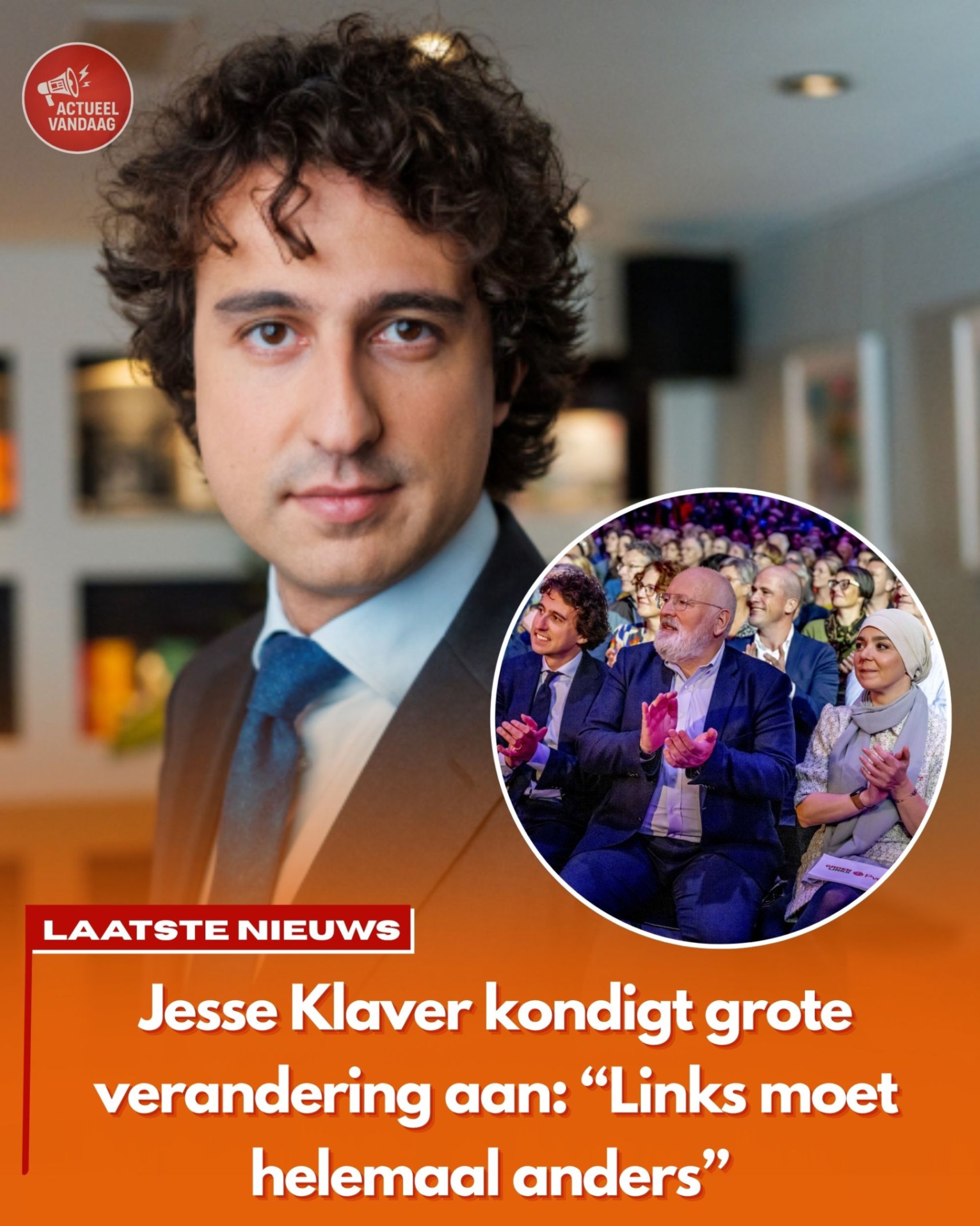 Jesse Klaver slaat mea culpa na verlies: ‘We praten te veel over ...