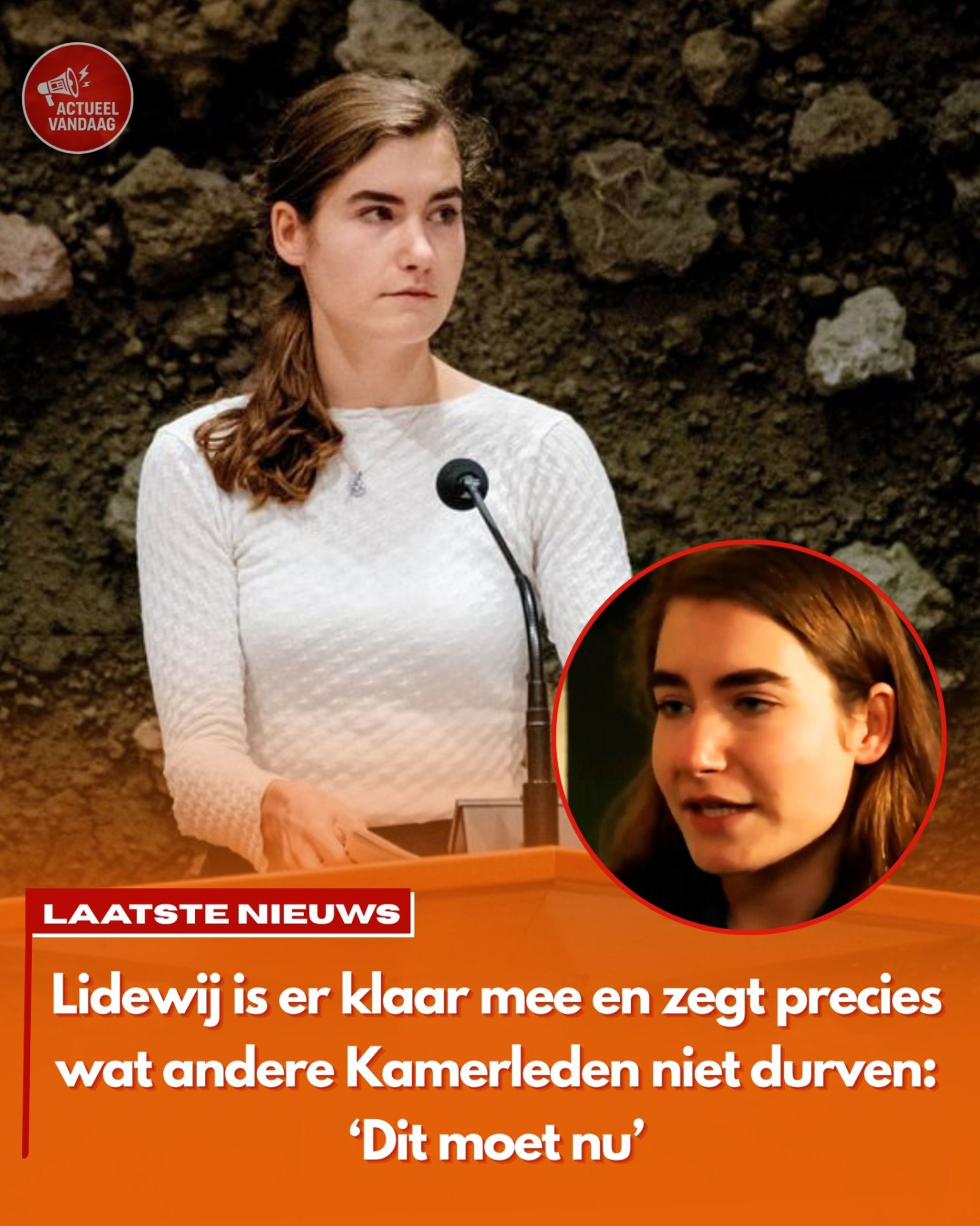 Lidewij is er klaar mee en zegt precies wat andere Kamerleden niet ...