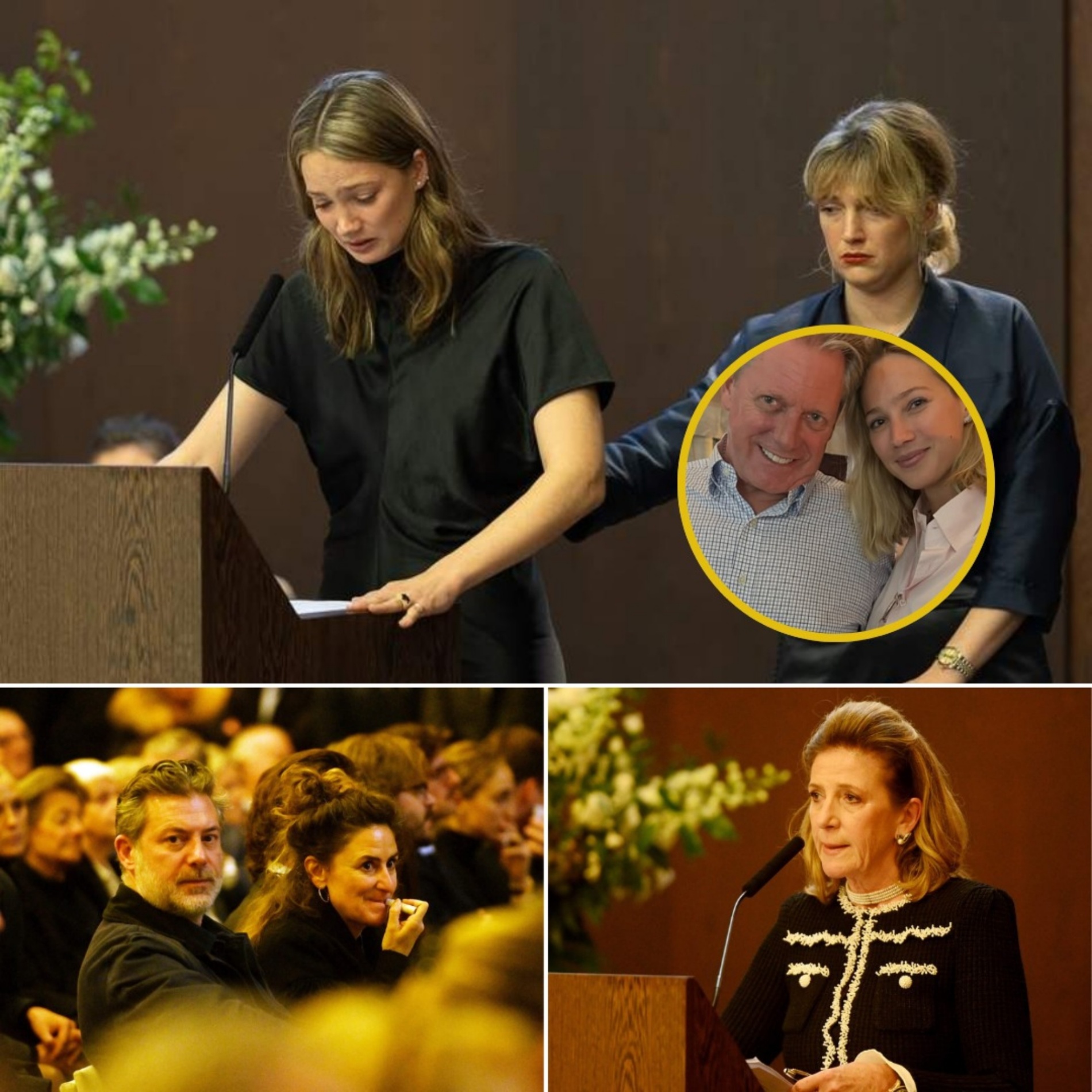 “Je zal altijd onze gids blijven”: dochters Lauren en Morgane nemen ...