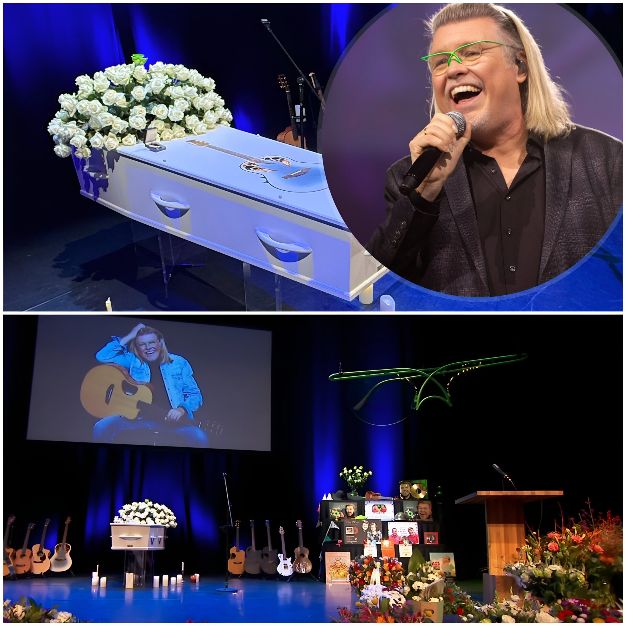 TRANEN VALLEN: Uitvaart zanger René Karst was “intieme tot het laatste ...