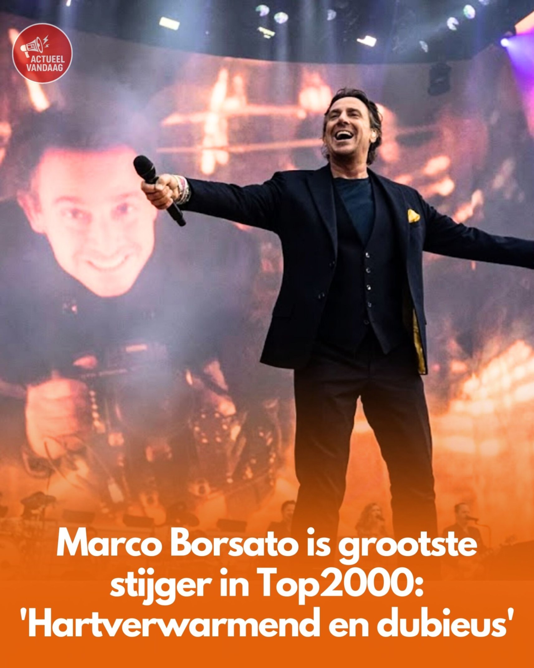 Marco Borsato is grootste stijger in Top2000: ‘Hartverwarmend en ...